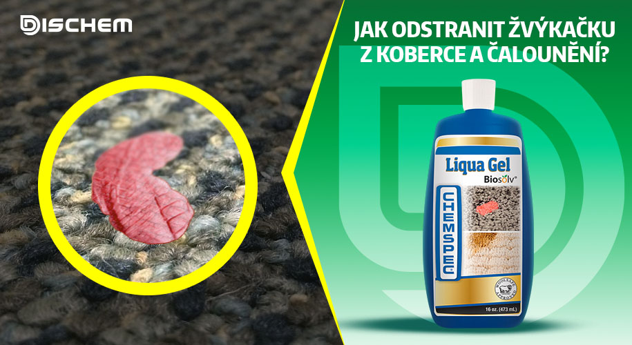 Jak odstranit žvýkačku - Dischem s.r.o.